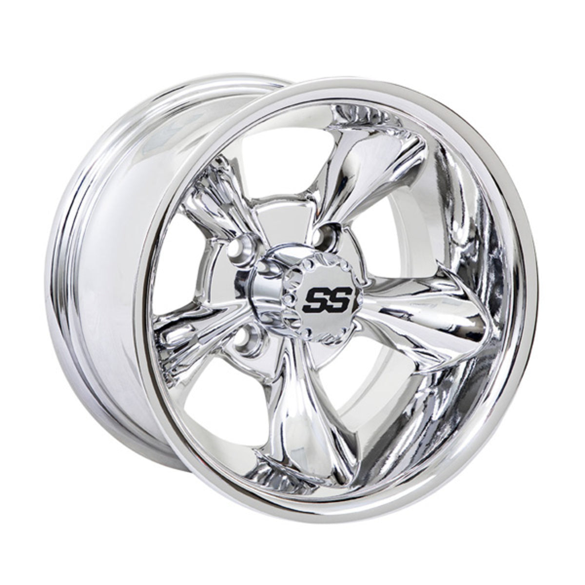 12x7 GTW® Godfather Wheel - Chrome – SoFlo Carts