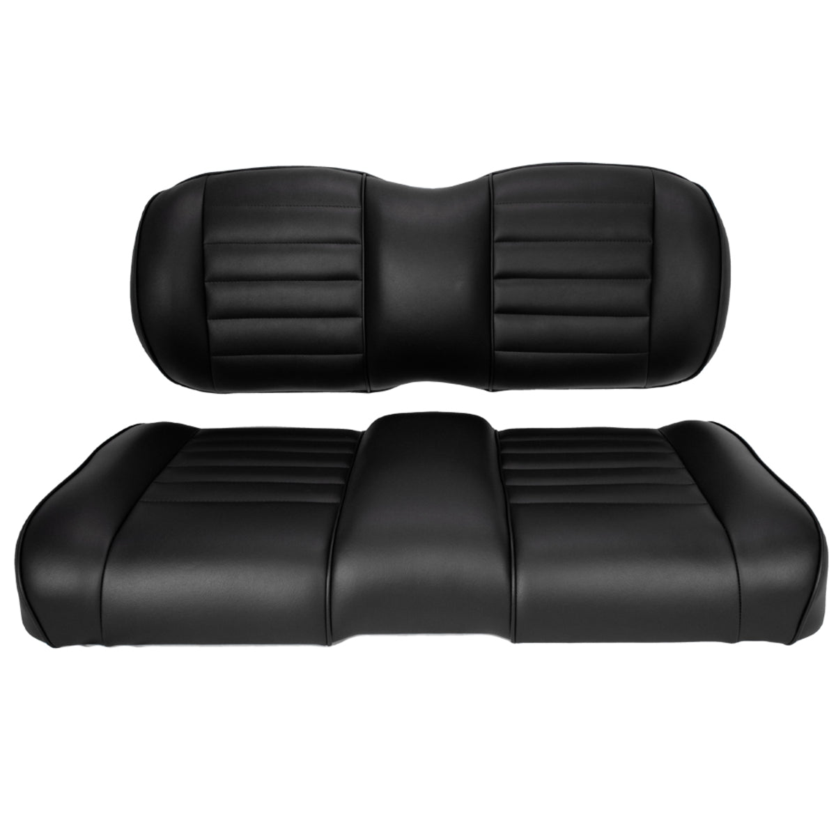 E-Z-GO RXV Premium OEM Style Front Replacement Black Seat Assemblies ...