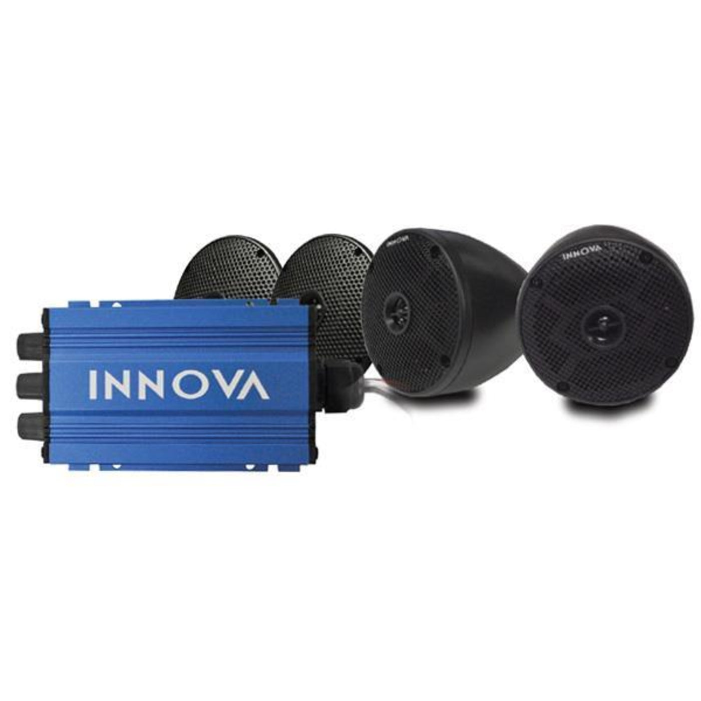 INNOVA 4 Speakers and 4-Channel Mini-Amp – SoFlo Carts
