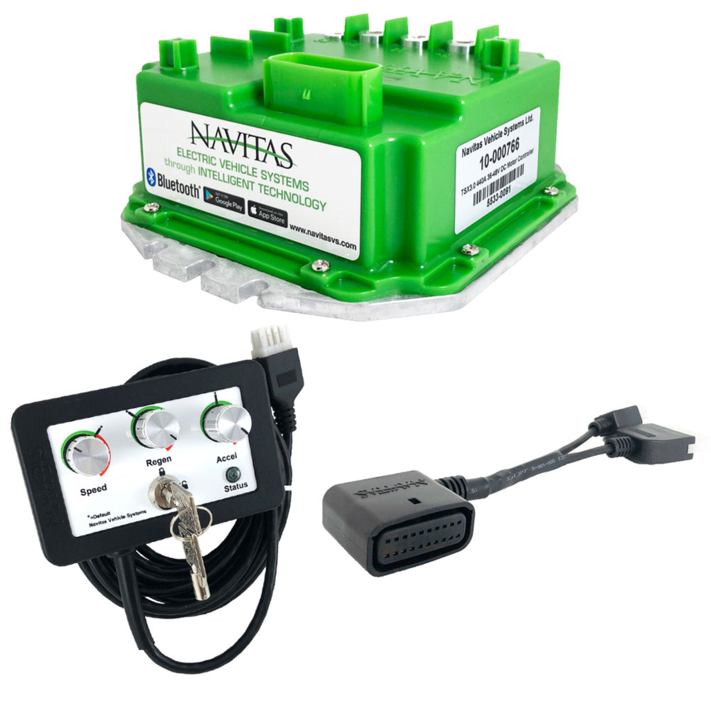 TSX 3.0 600A Controller Kit w/ OTF, CPC (Sevcon) / Columbia Par Car Na ...