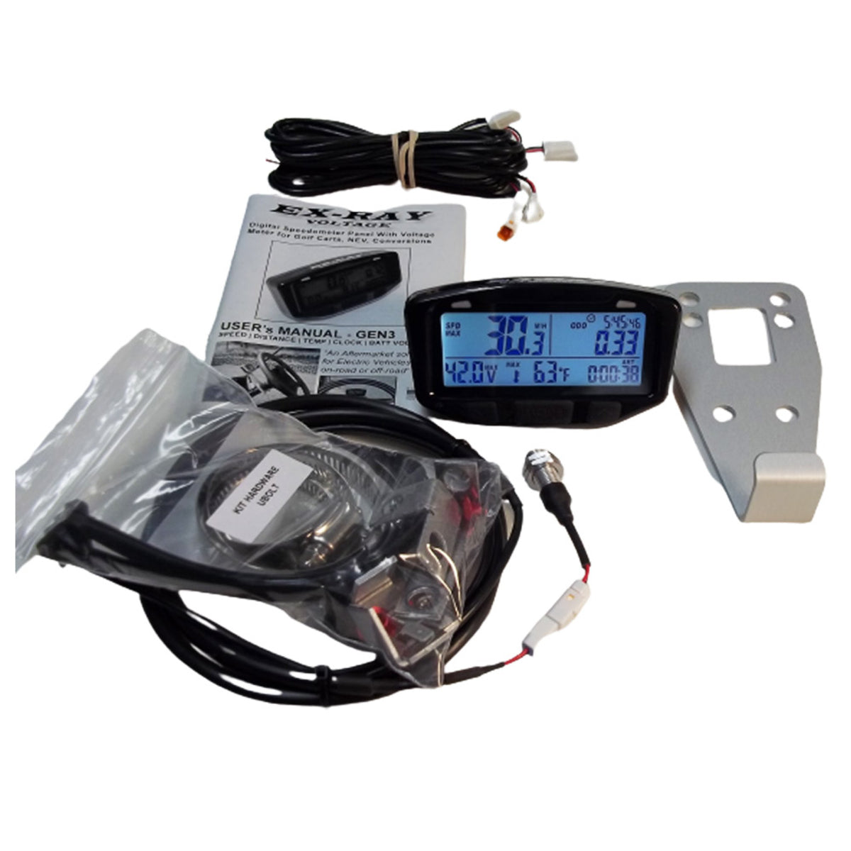 EX-Ray Digital Speedometer Kit (Universal Fit) – SoFlo Carts