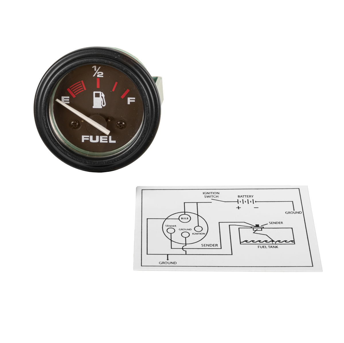 Reliance Fuel Sender and Meter Kit (Black) – SoFlo Carts